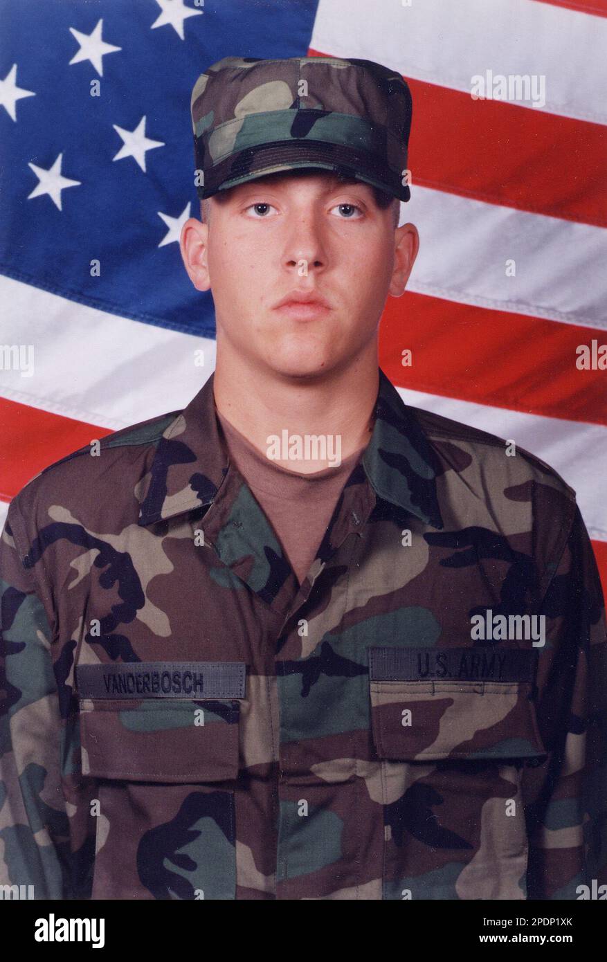 This undated photo provided by the U.S. Army's 82nd Airborne Division ...