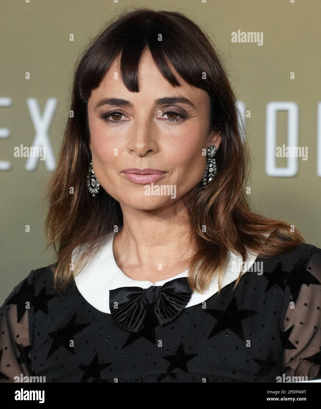 Los Angeles, USA. 14th Mar, 2023. Mia Maestro arrives at the Apple ...