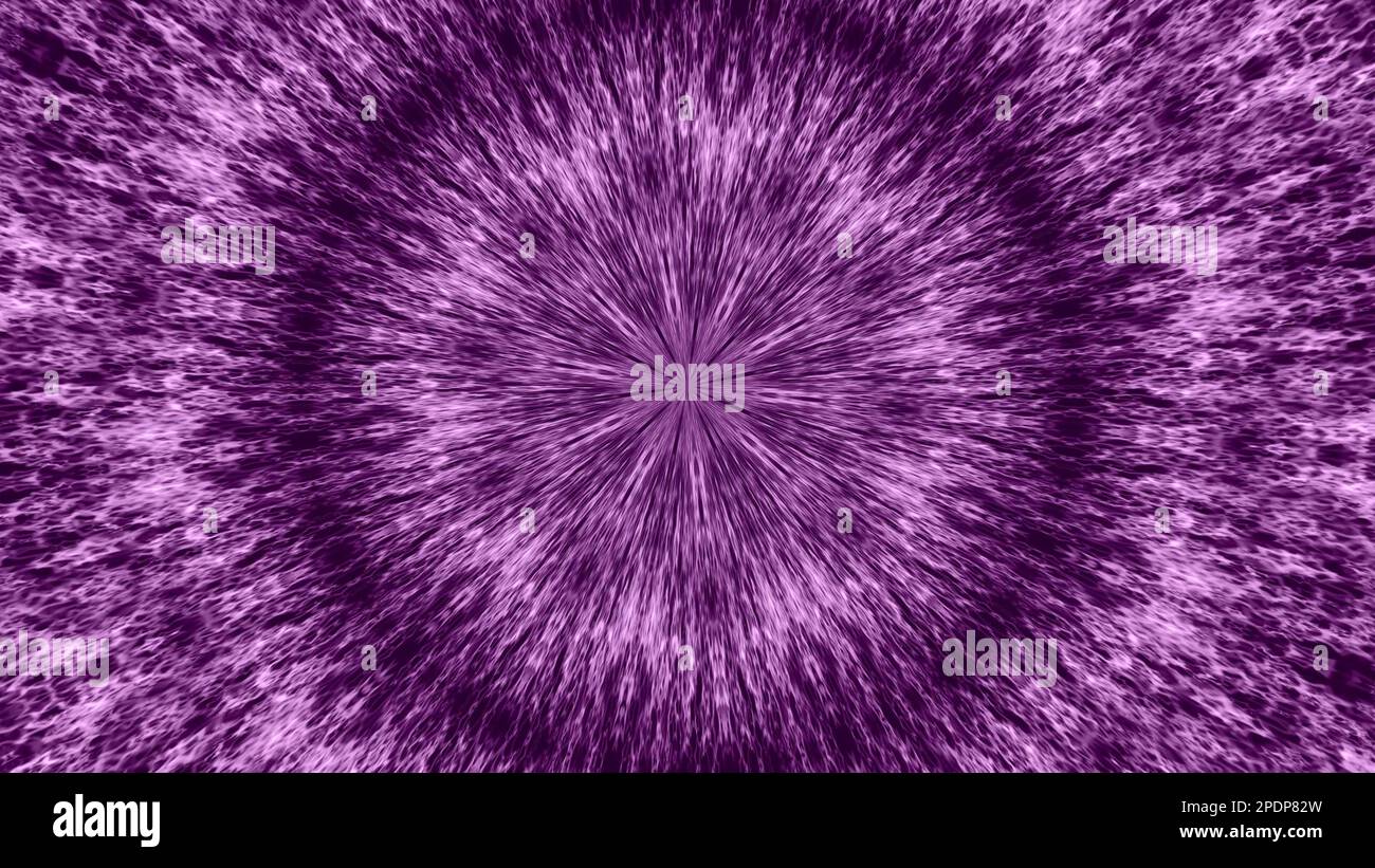 Purple circular kaleidoscope background effect. 2D layout illustration ...