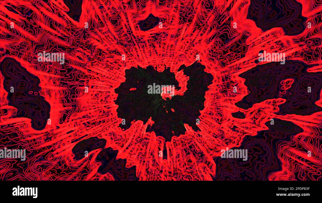 Red fractal noise abstract background. 2D layout illustration Stock ...