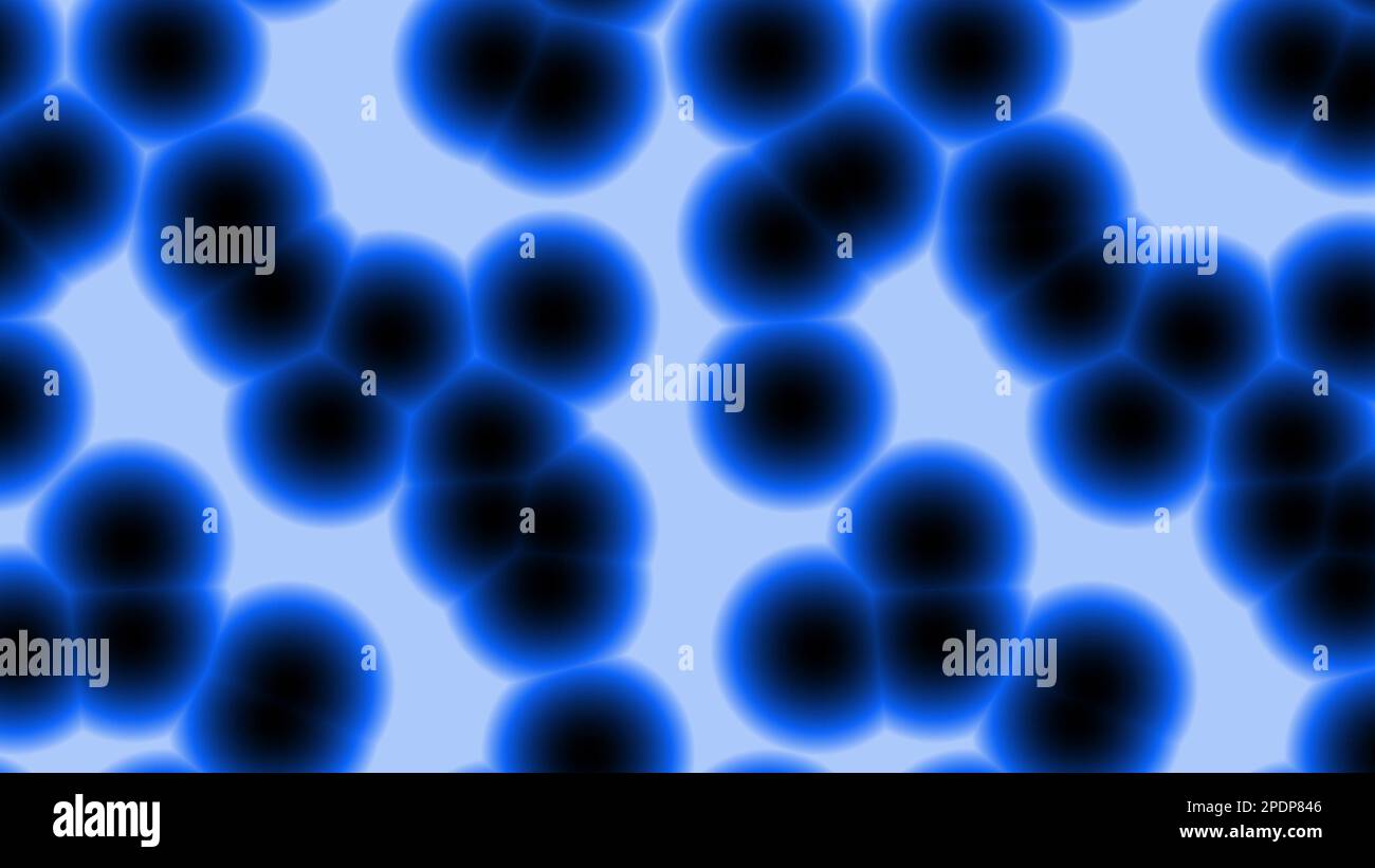 Dark blue cell pattern effect background. 2D layout illustration Stock ...