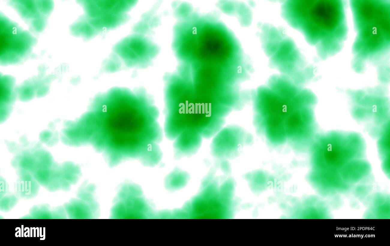 Soft blur glowing green and white color pattern background. 2D layout ...