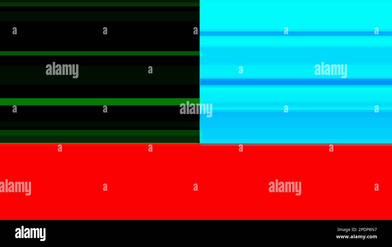 Glitch error with grunge signal error background. 2D layout ...
