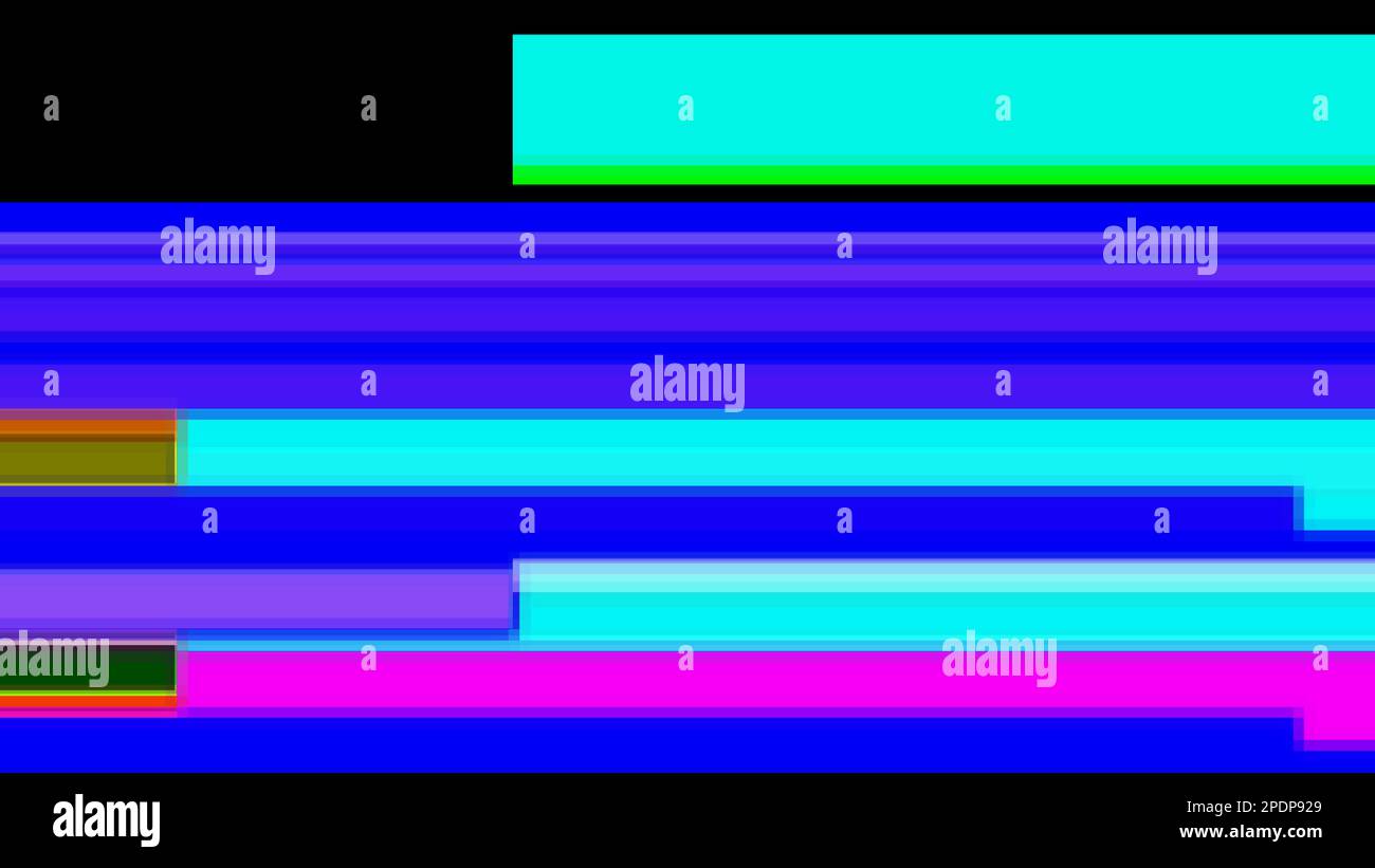 Digital signal error glitch background. 2D layout illustration Stock ...