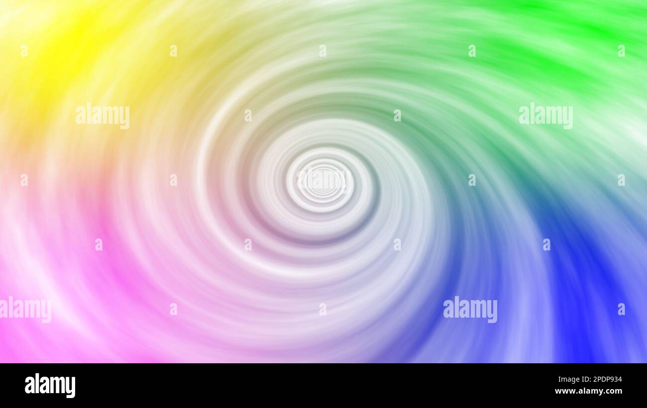 Colorful gradient spin background. 2D layout illustration Stock Photo ...