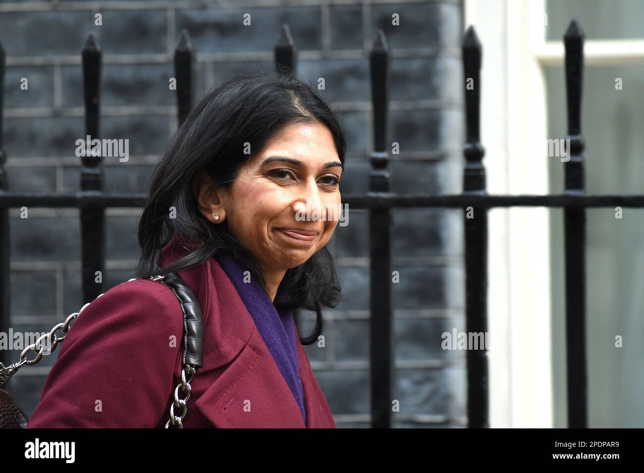 London, UK. 15th Mar, 2023. London UK 15th March 2023Suella Braverman ...