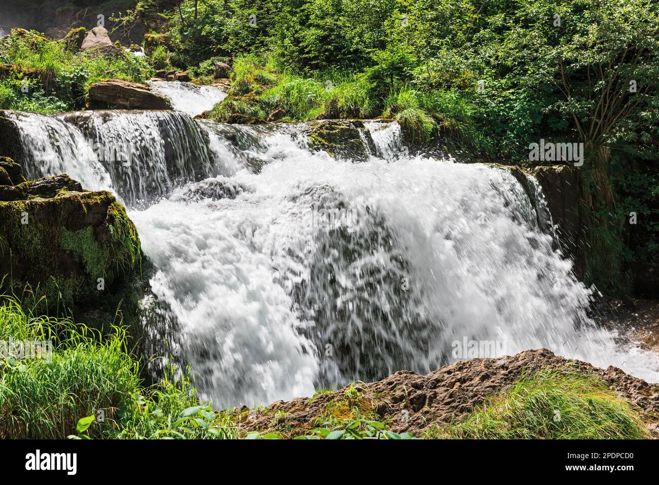 Giessbach switzerland waterfall hi-res stock photography and images - Alamy