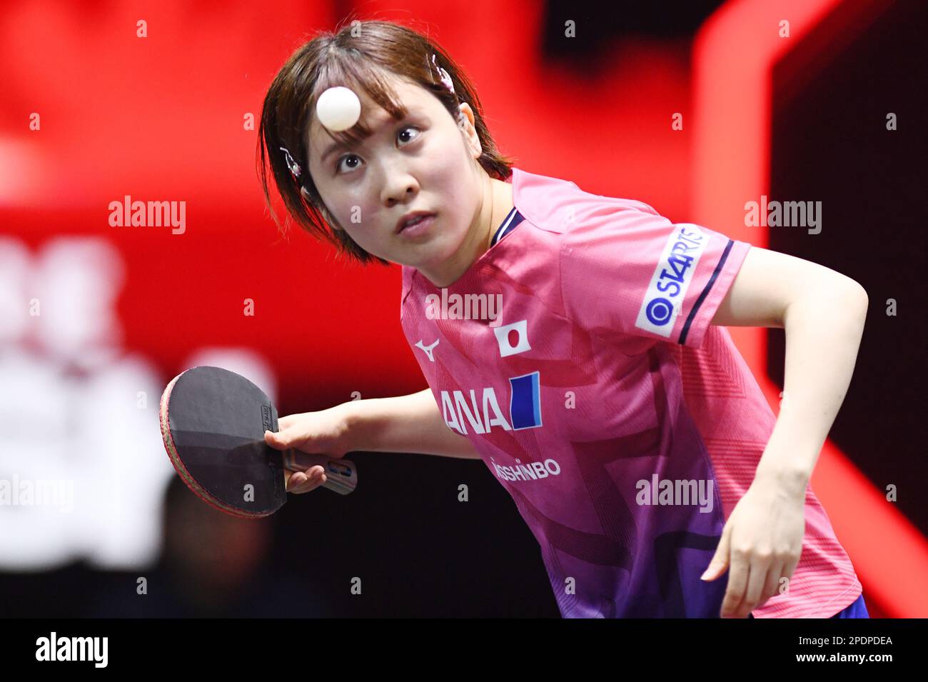Singapore, Singapore. 15th Mar, 2023. Miu Hirano (JPN) Table Tennis ...