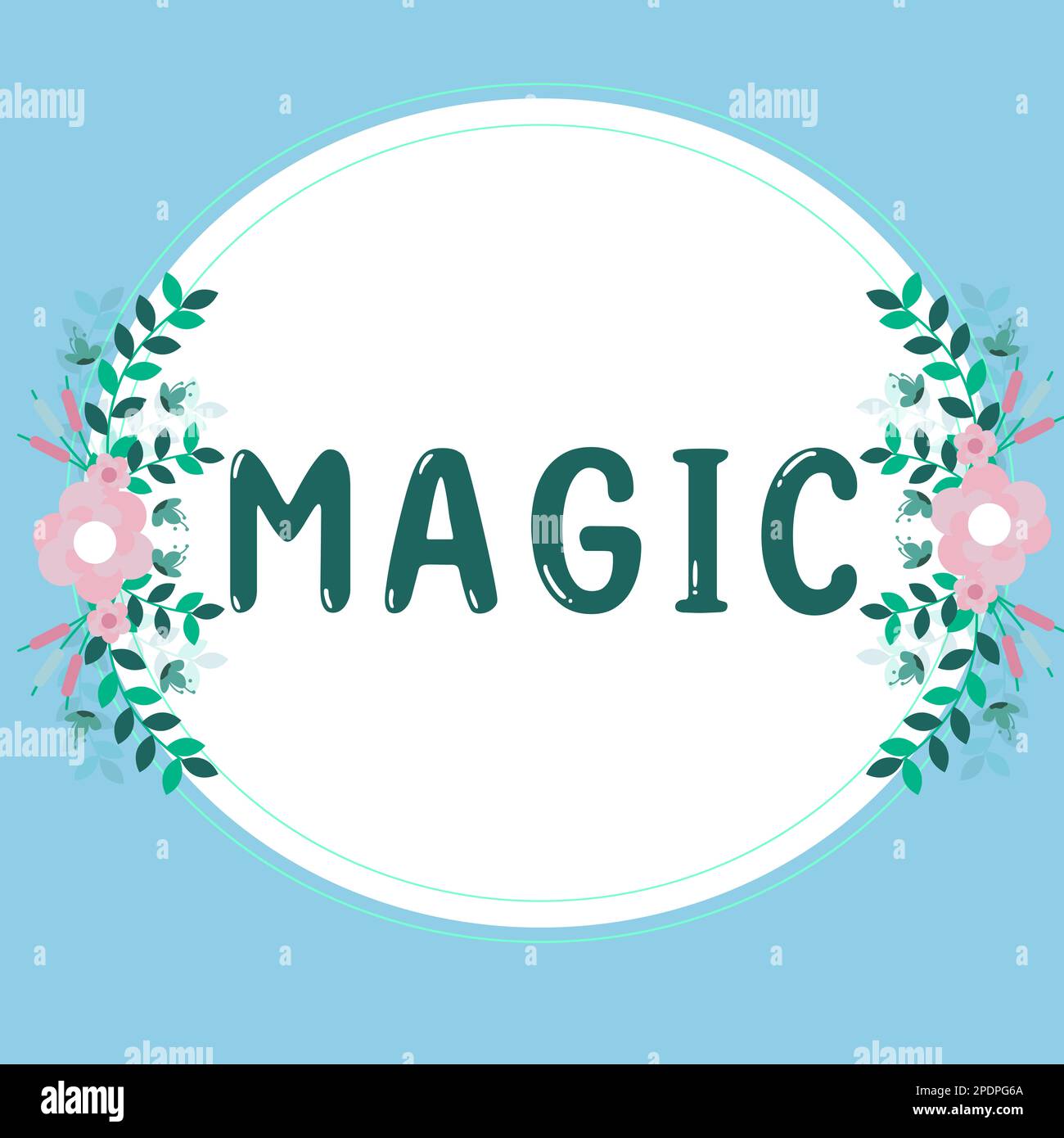 Sign displaying Magic. Conceptual photo power of influencing events ...
