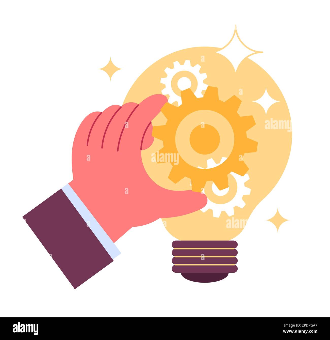 Creative light performance Stock Vector Images - Alamy