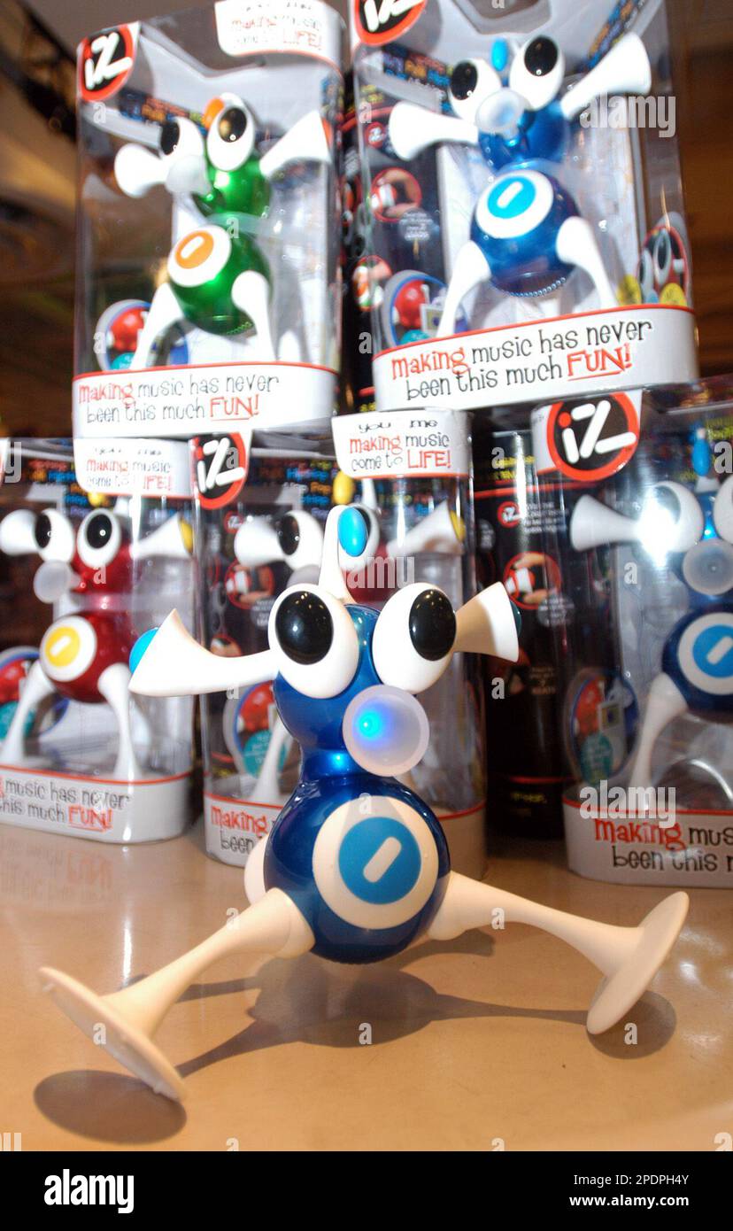 The new iZ by Zizzle Toys sits on display in New York on Thursday, Sept ...