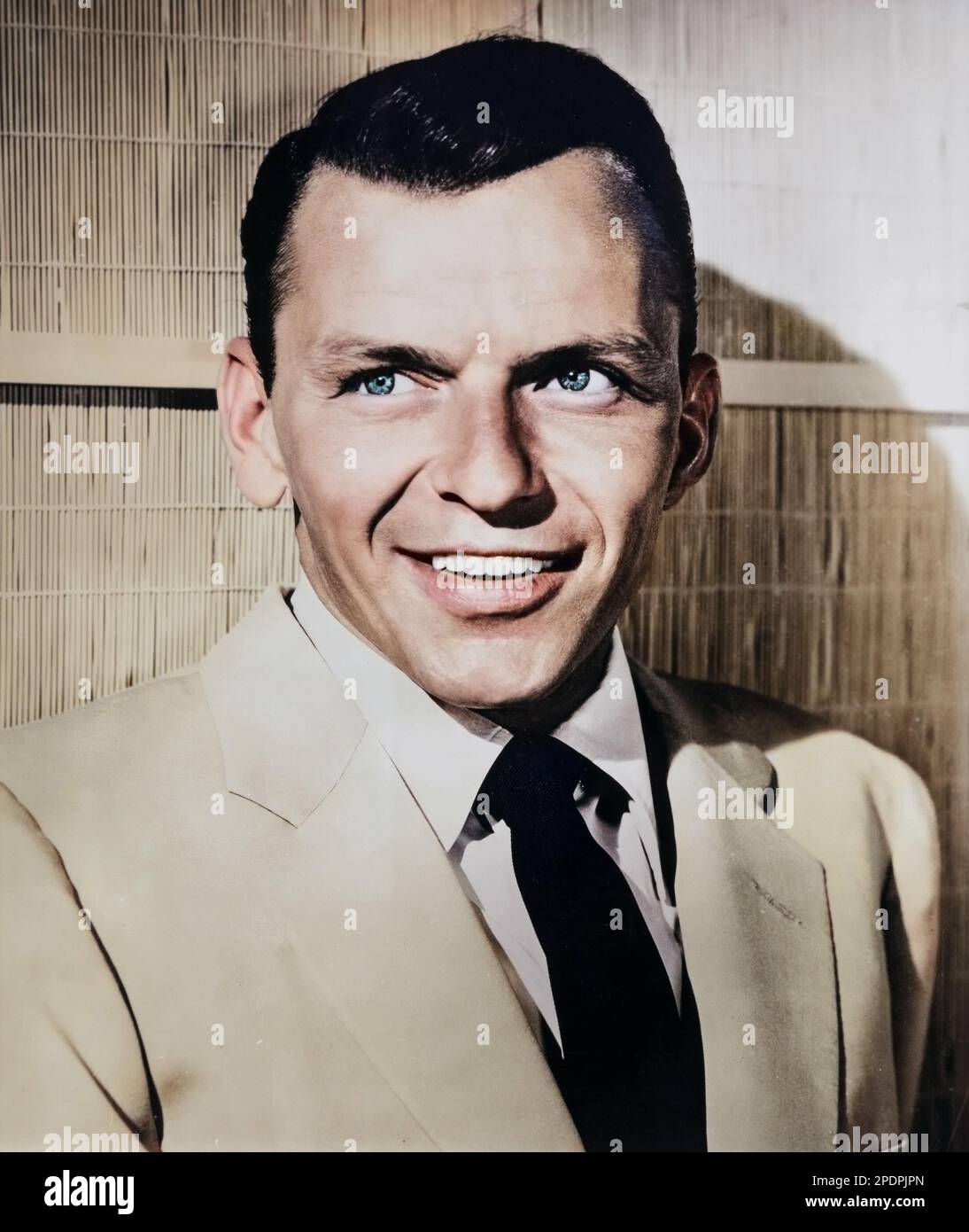Frank Sinatra - Colorized Photograph, Circa 1950 - publicity photo ...