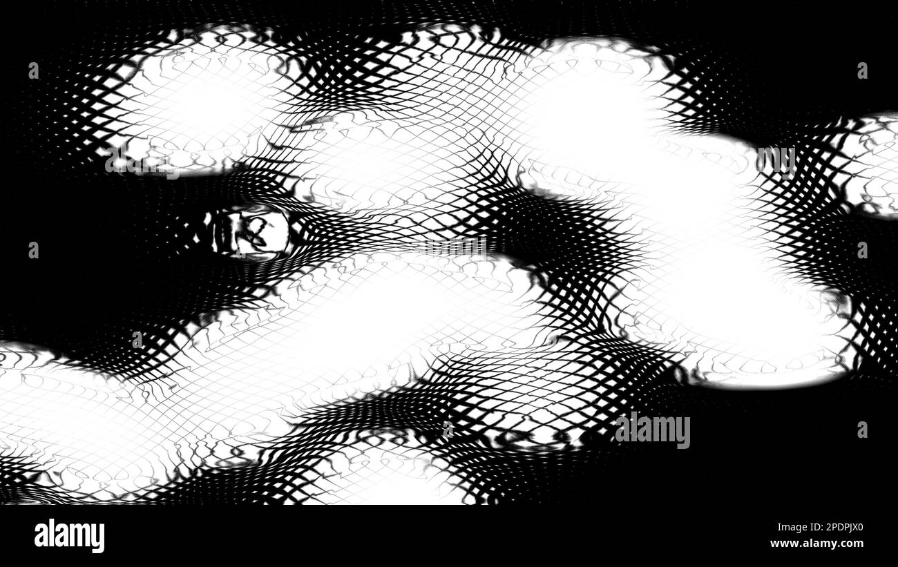 White warp glow background in dark. 2D layout illustration Stock Photo ...