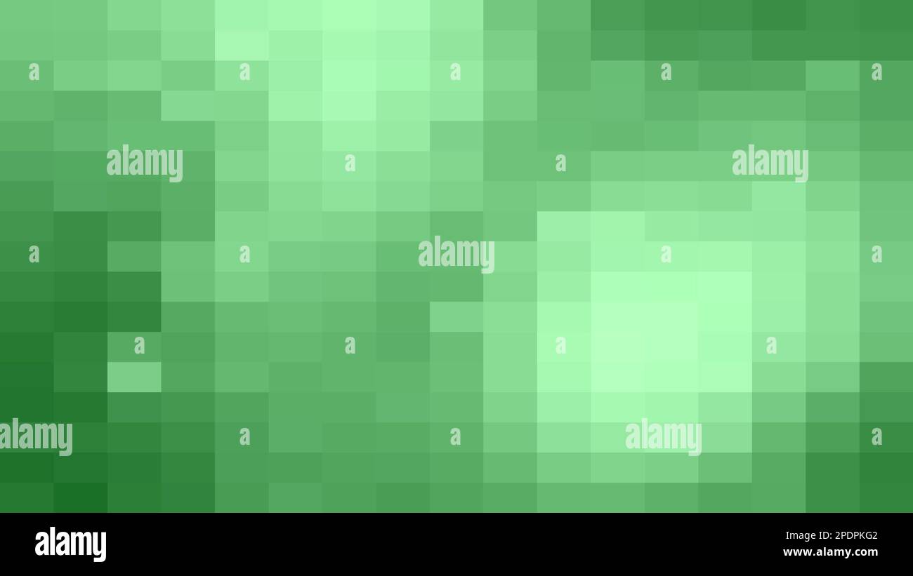 Soft square gradient green pattern effect. 2D layout illustration Stock ...
