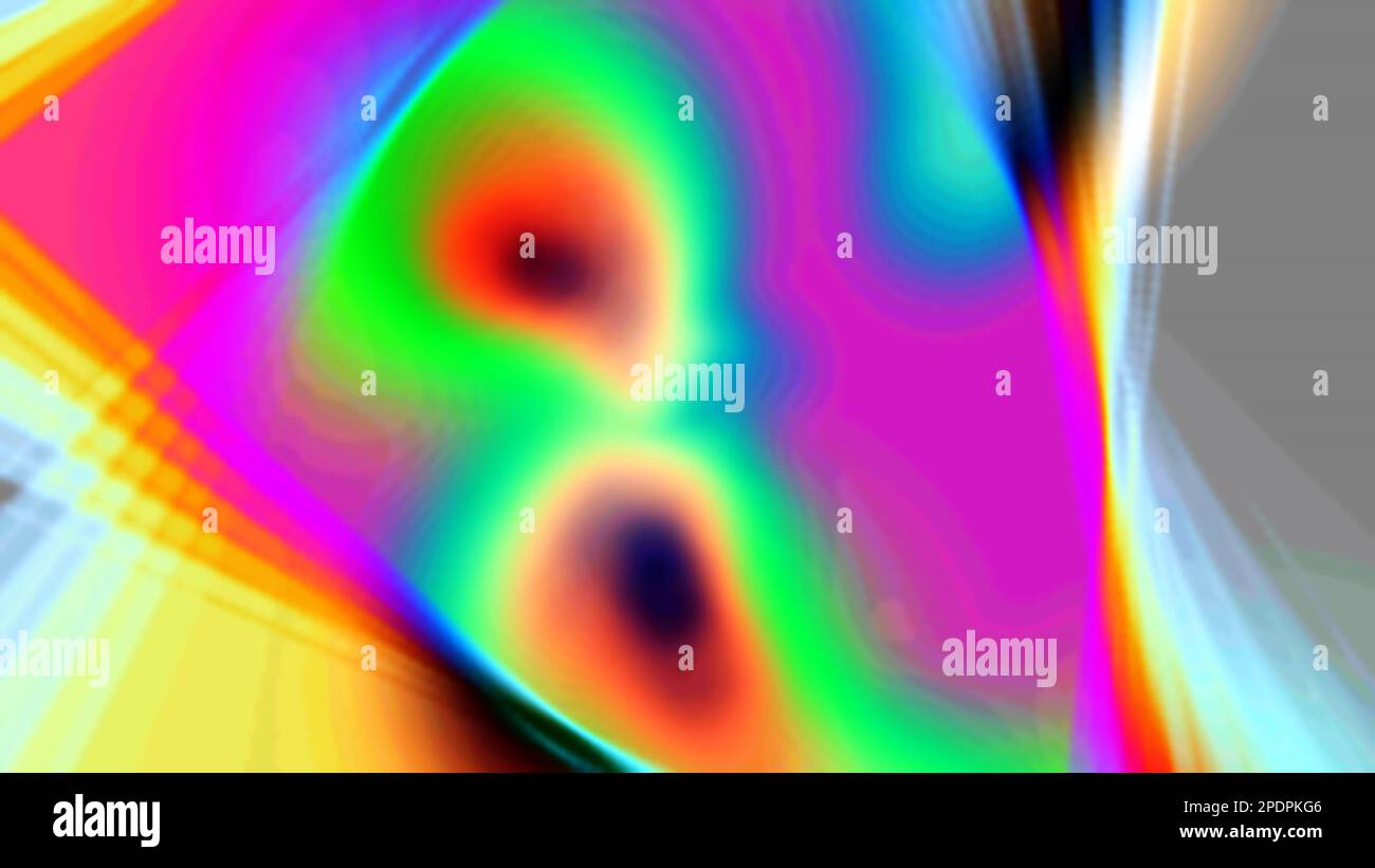 Colorful soft gradient abstract pattern effect. 2D layout illustration ...