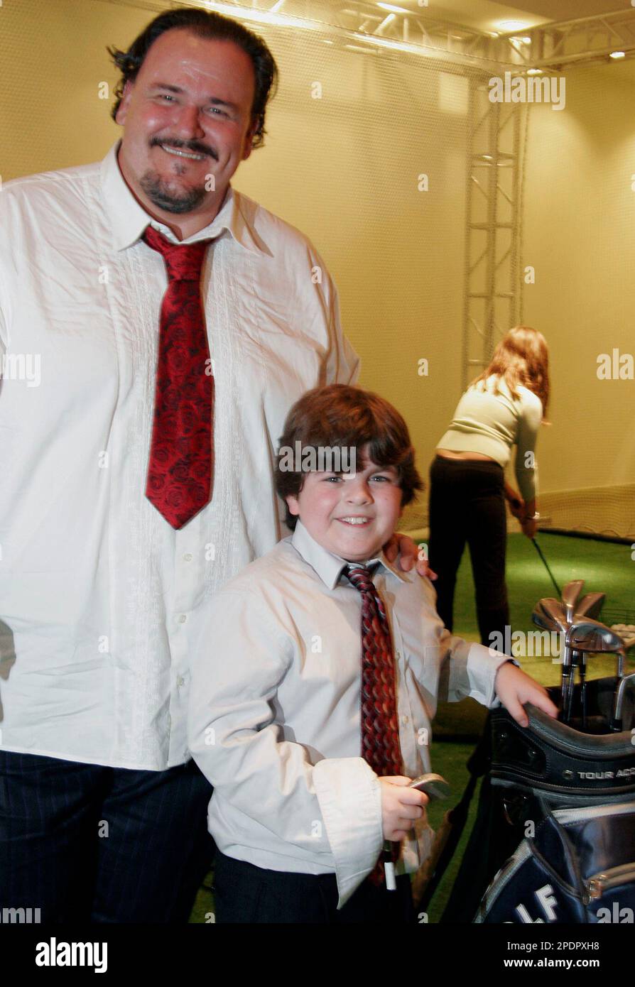 Actors Josh Flitter, right, and Stephan Marcus celebrate the premiere ...