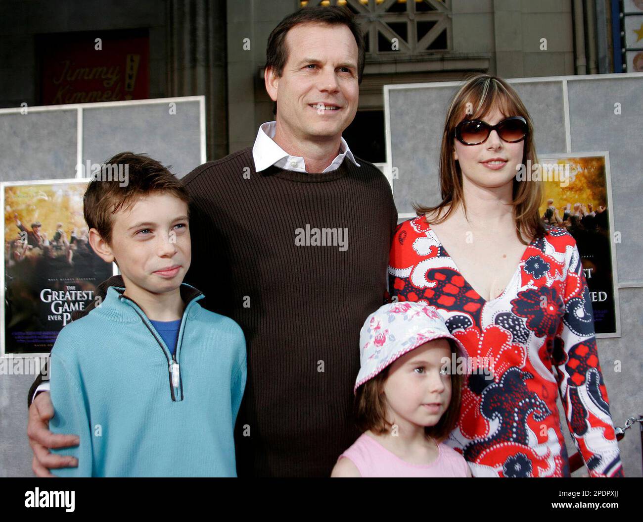 Director Bill Paxton and his family arrives at the Premiere of "The ...