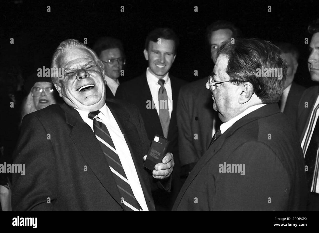 ** FILE ** Tom "Butch" Bond, left and George "Spanky" McFarland get ...
