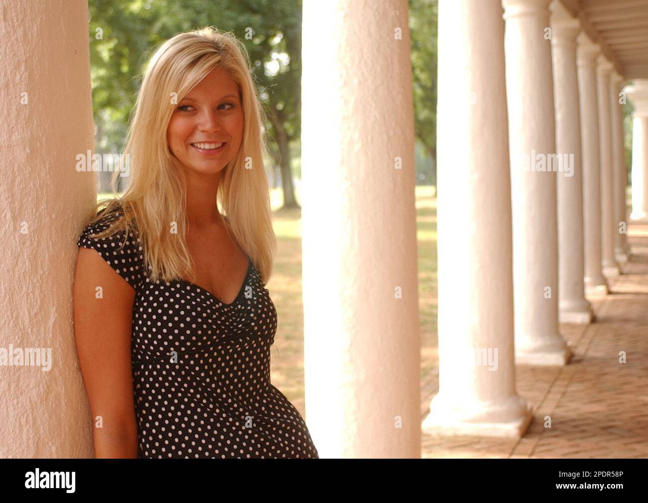 Amanda Paige on the Lawn at the University of Virginia in ...