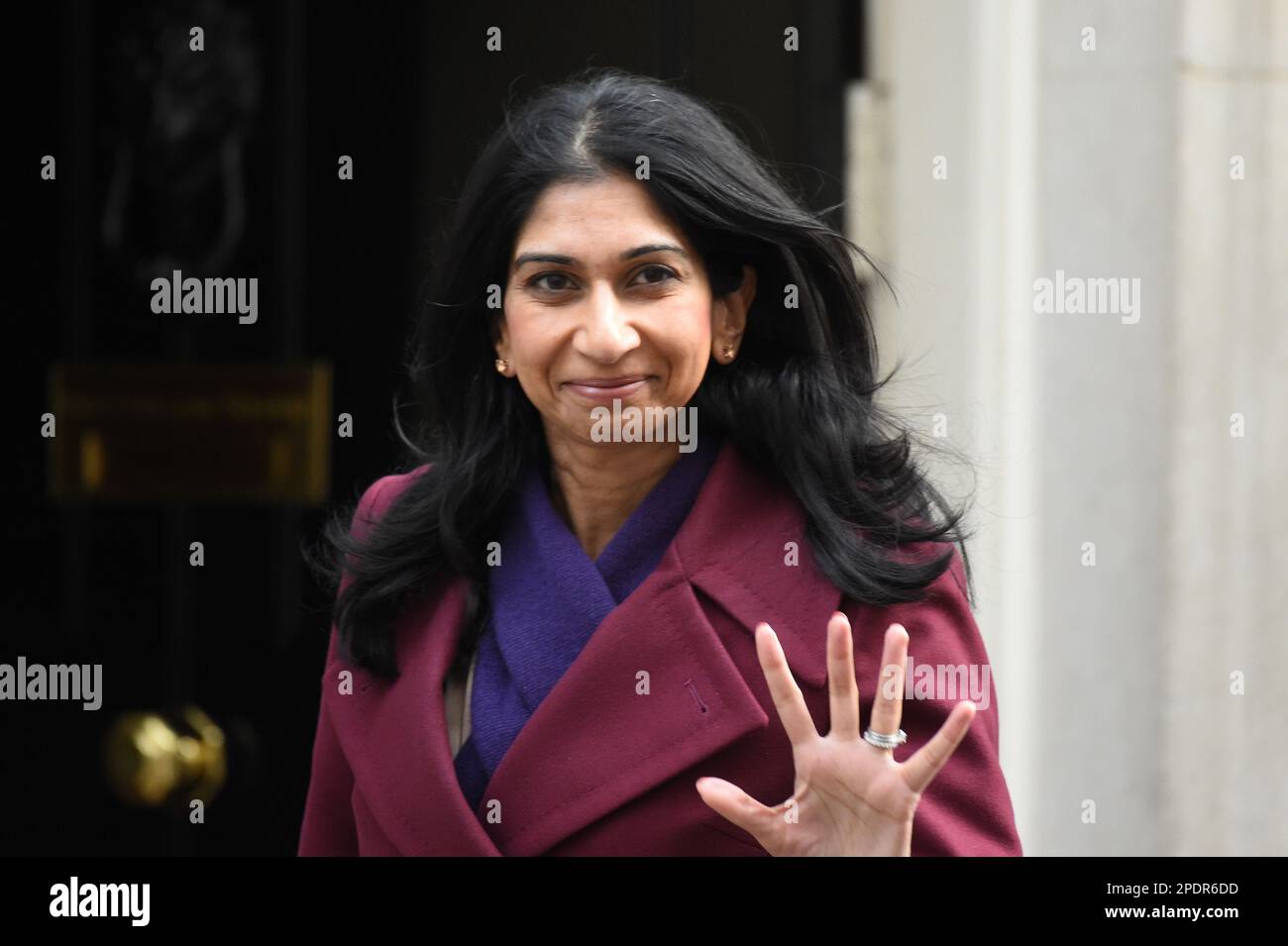 London, UK. 15th Mar, 2023. London UK 15th March 2023Suella Braverman ...