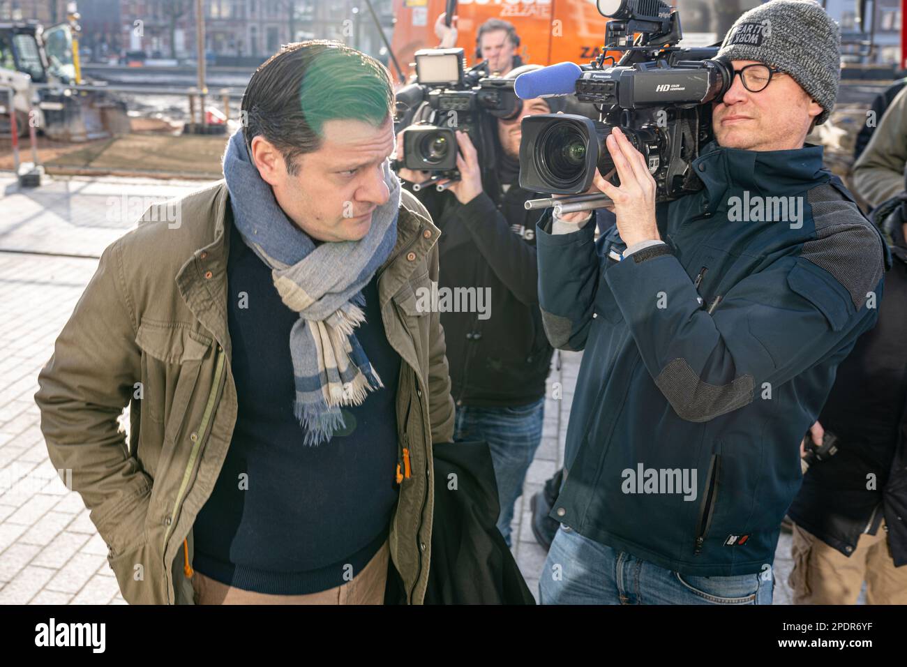 Lawyer Christian Clement arrives for a session of the case before the ...