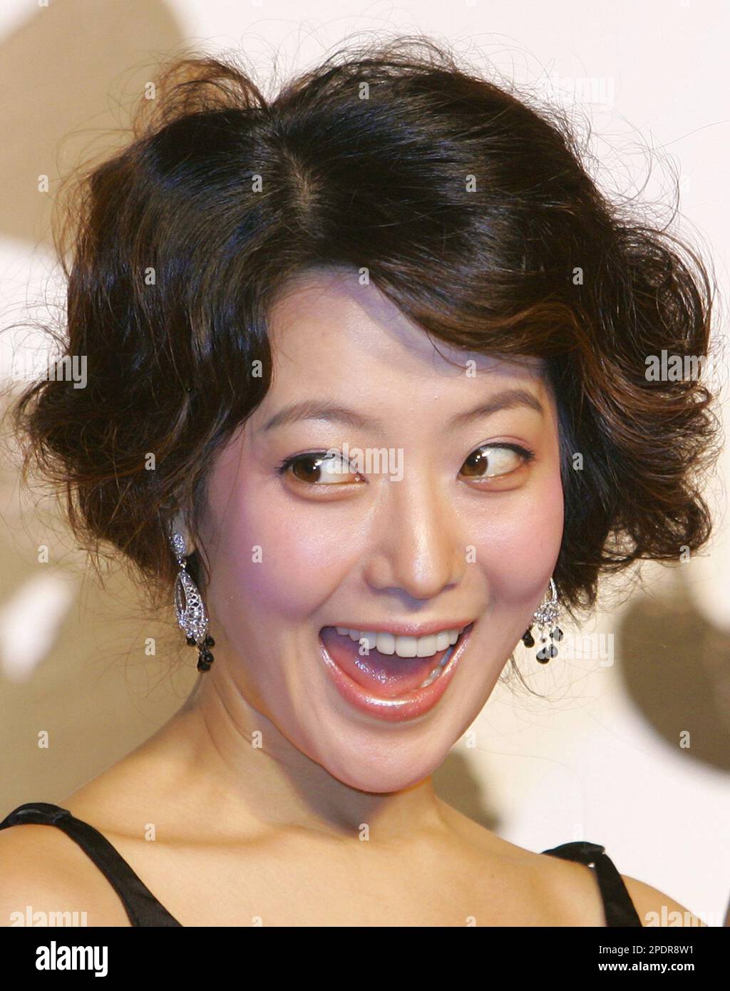 South Korea actress Kim Hee-seon poses during her movie premiere "The ...