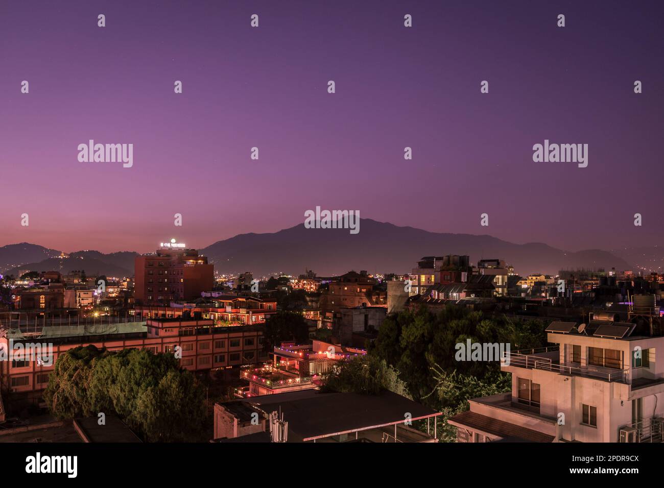 Kathmandu night view hi-res stock photography and images - Alamy