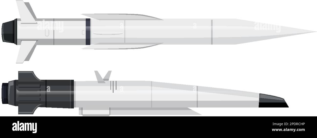 Set of Military Missiles illustration Stock Vector Image & Art - Alamy