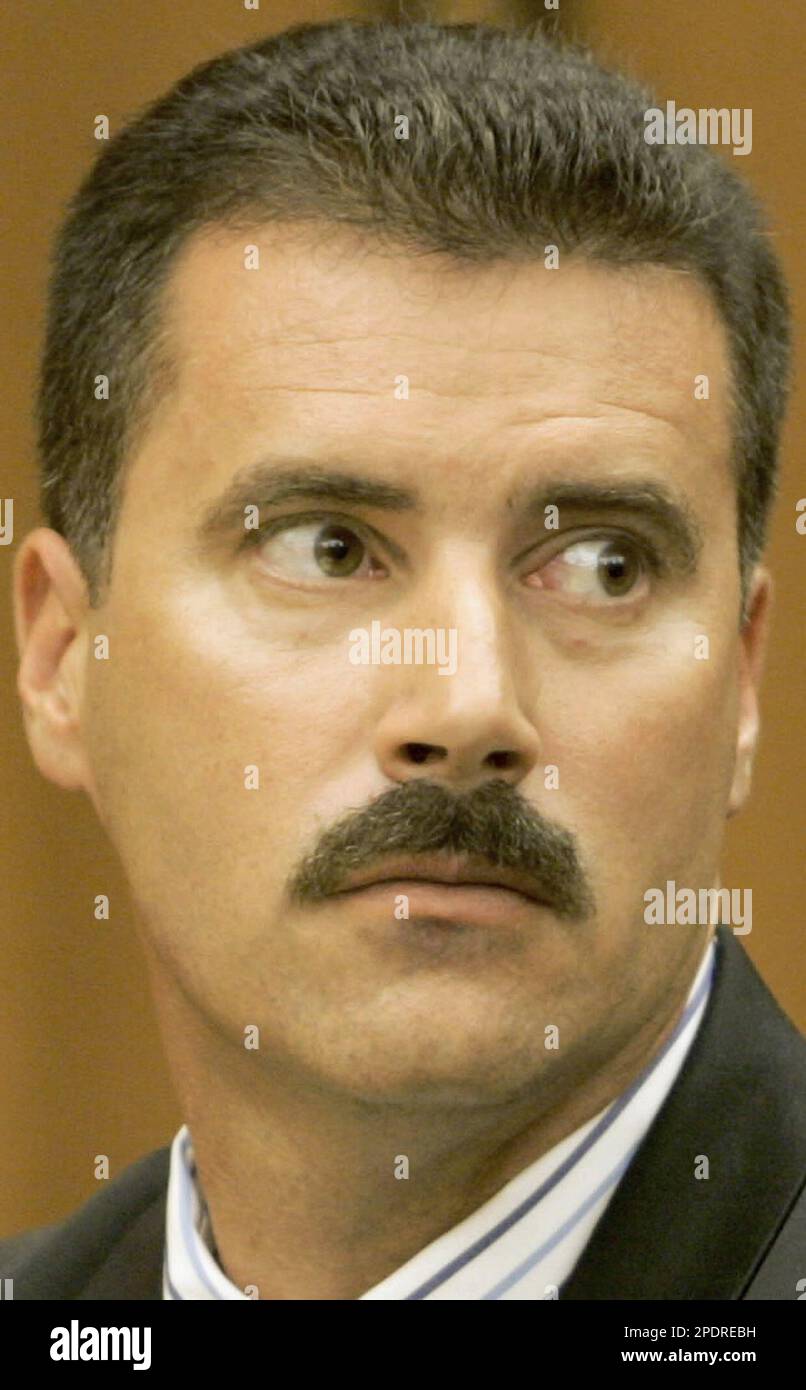 Parma patrolman Vincent Semanik sits in Cuyahoga County Common Pleas ...