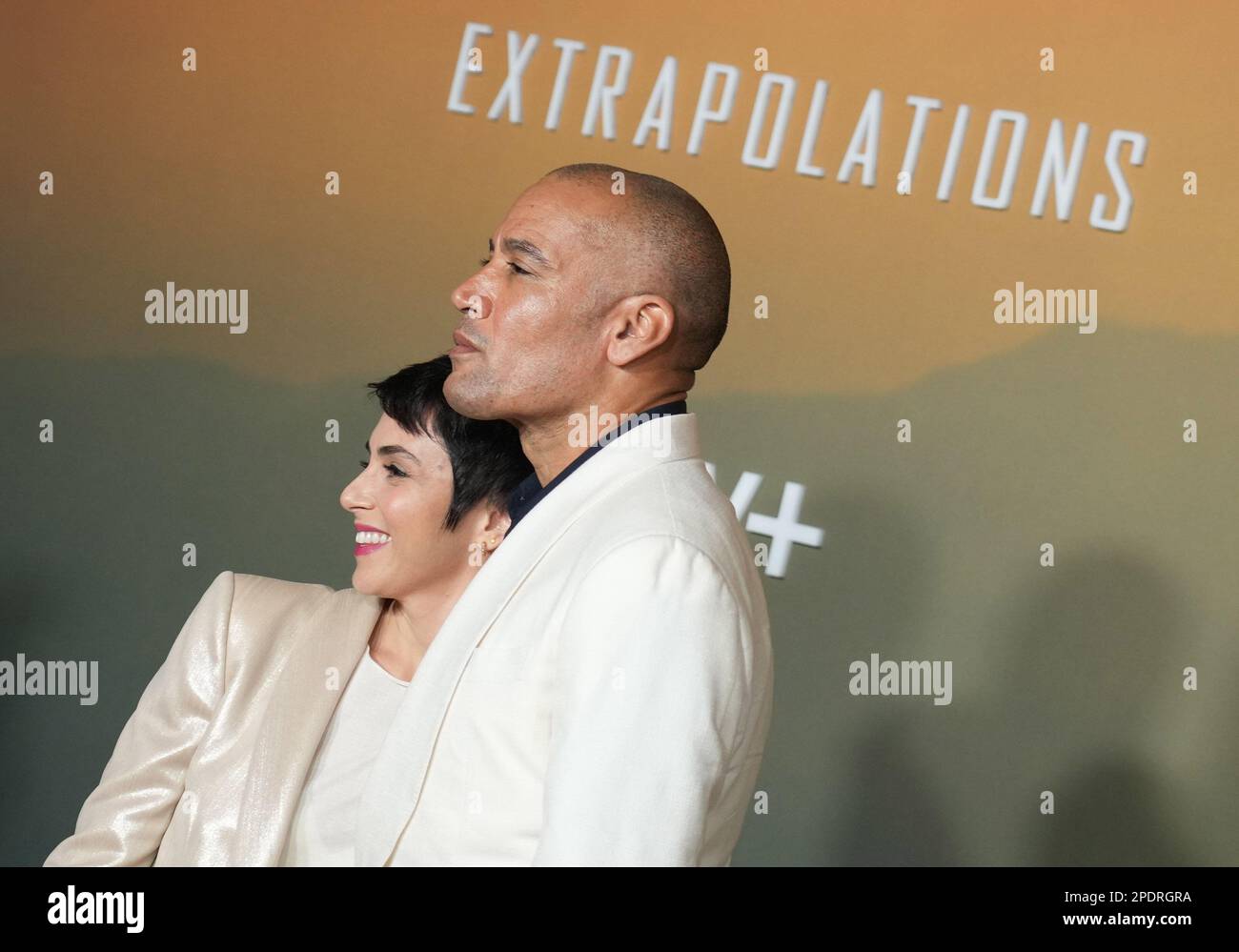 Los Angeles, USA. 14th Mar, 2023. (L-R) Jaclyn Matfus and Ben Harper ...