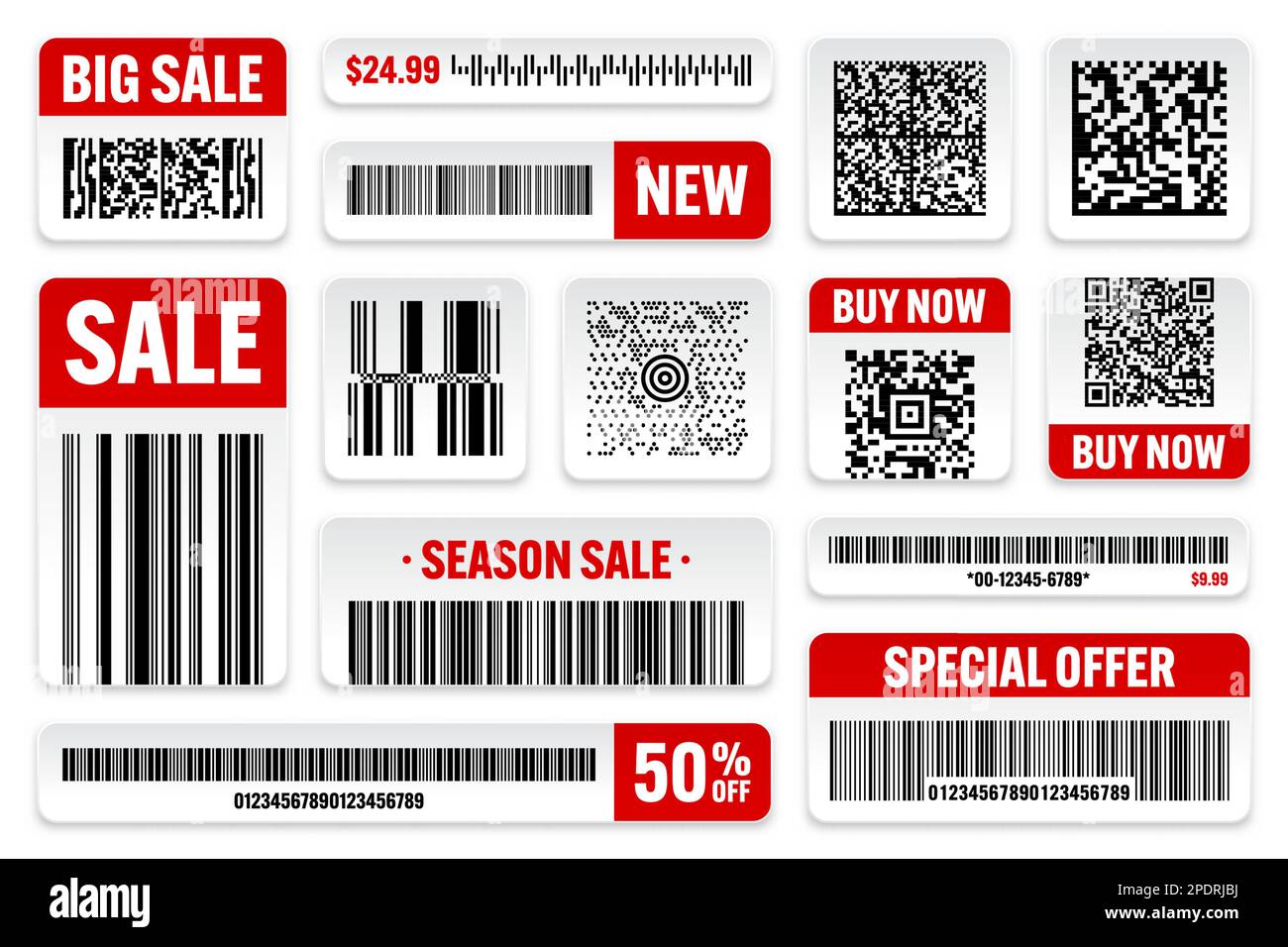 Inventory badge codes Stock Vector Images - Alamy