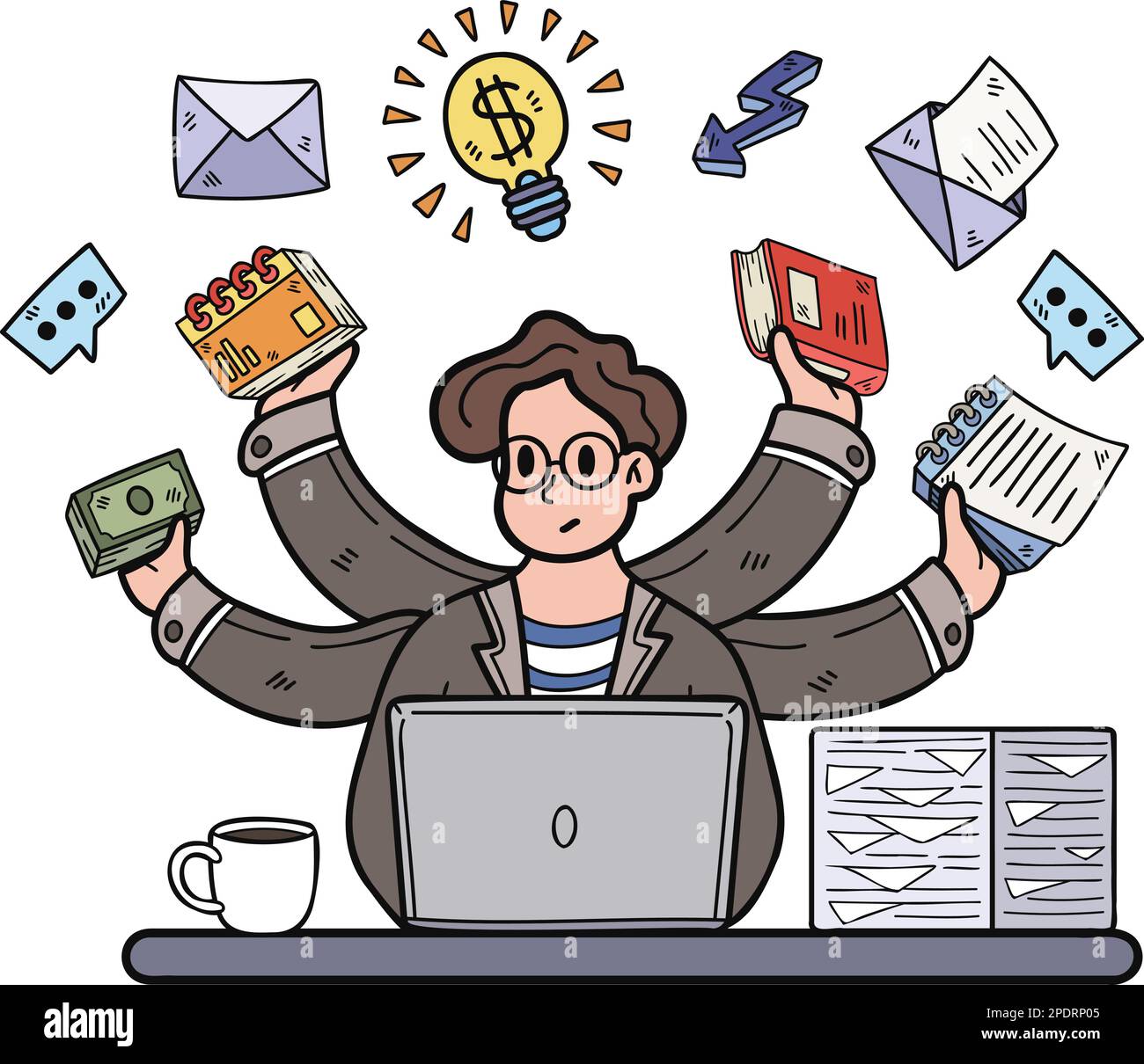 Effective communication cartoon hi-res stock photography and images - Alamy