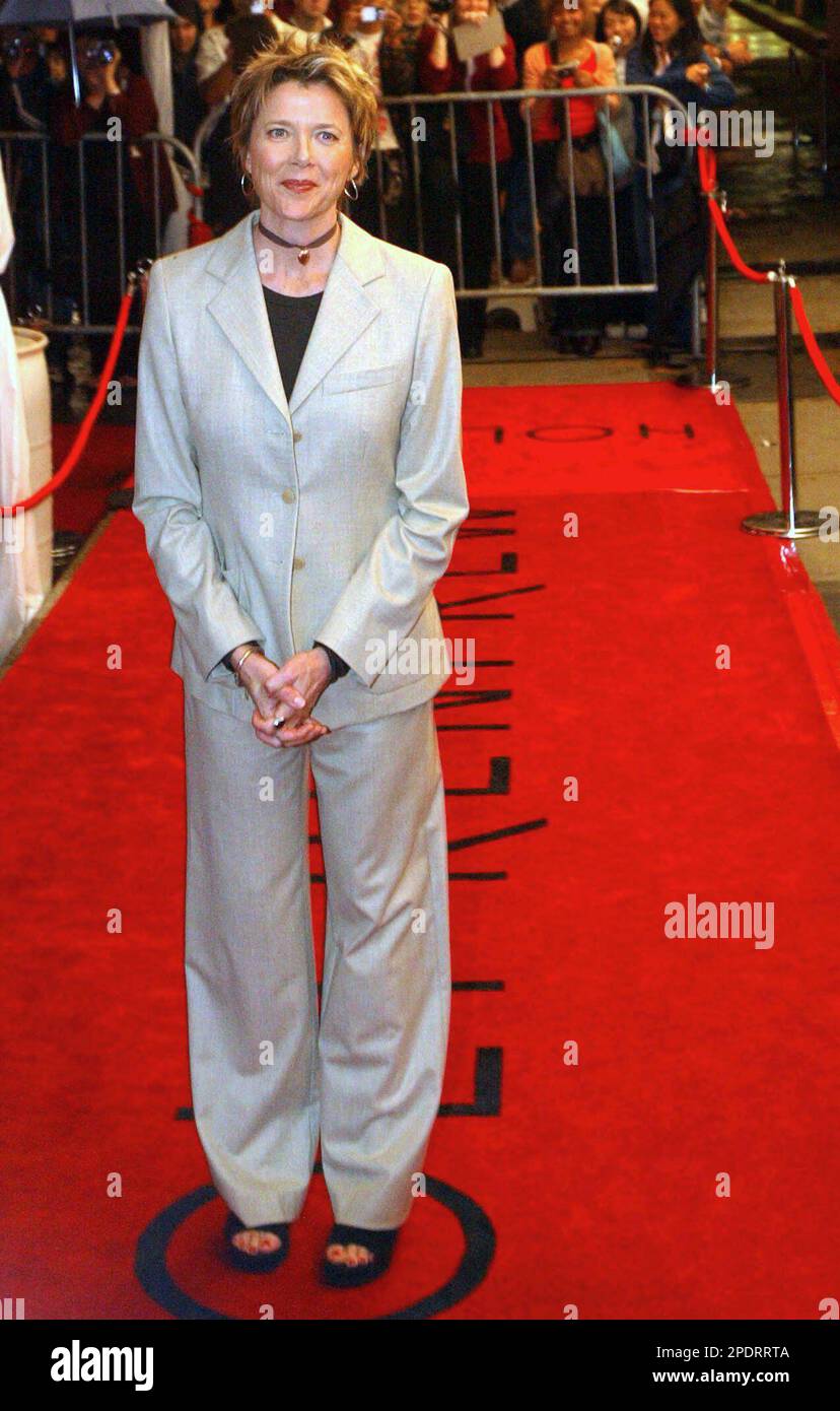 Annette Bening walks the red carpet at a gala preview for the film Mrs ...