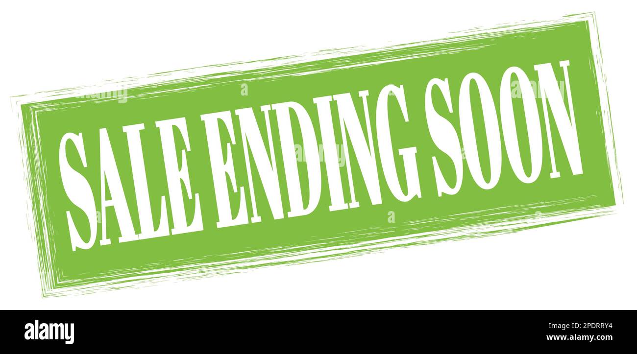 Sale ending soon Cut Out Stock Images & Pictures - Alamy