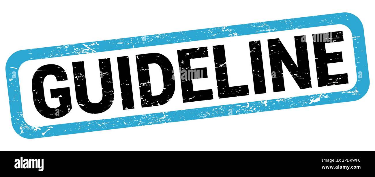 Guideline stamp hi-res stock photography and images - Alamy