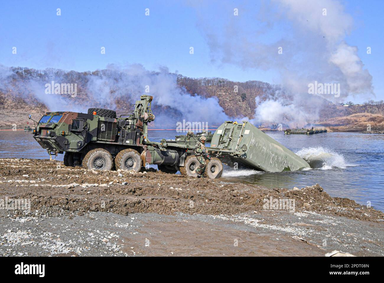 Korean military training ground hi-res stock photography and images - Alamy