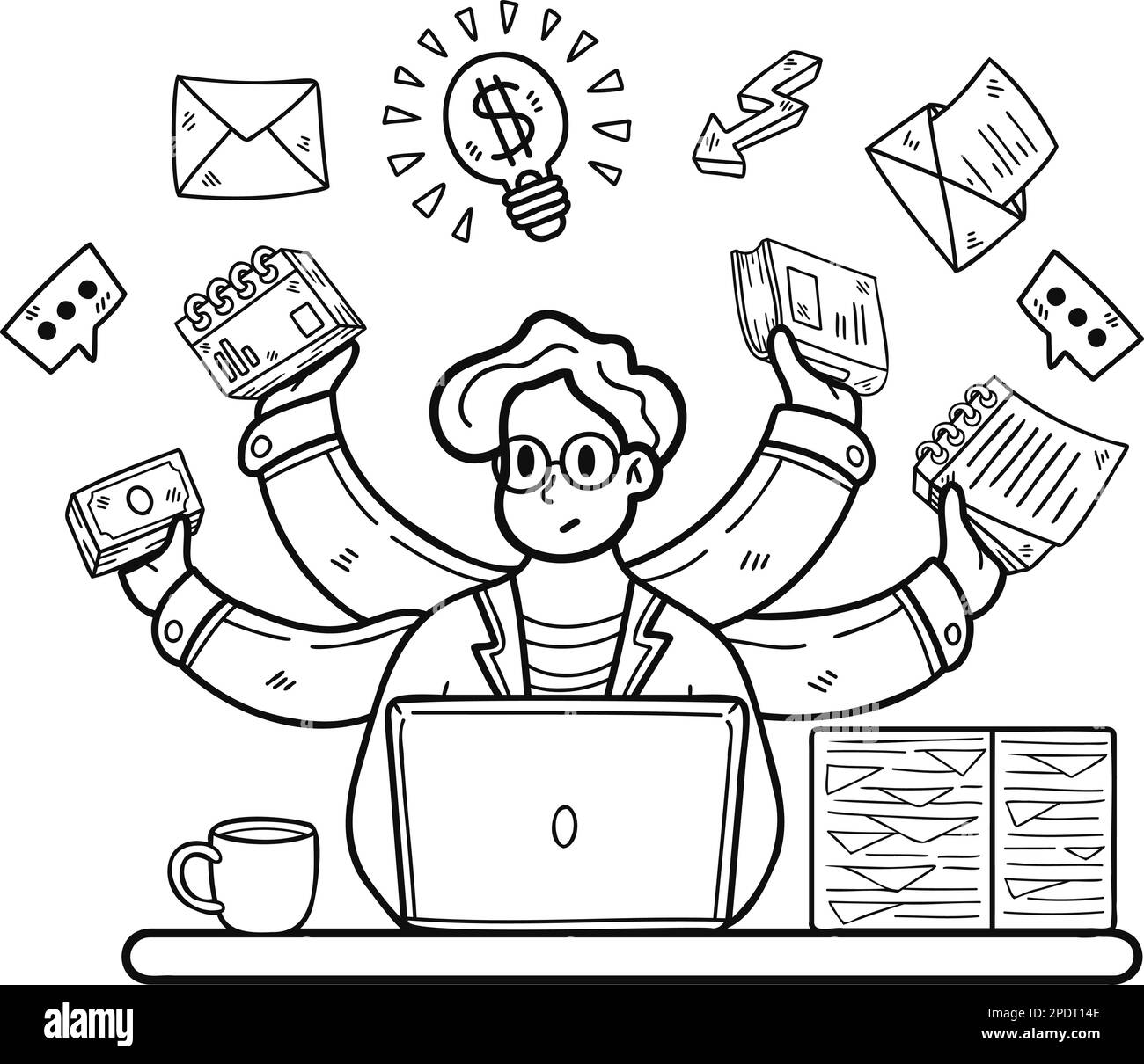 Effective communication cartoon hi-res stock photography and images - Alamy