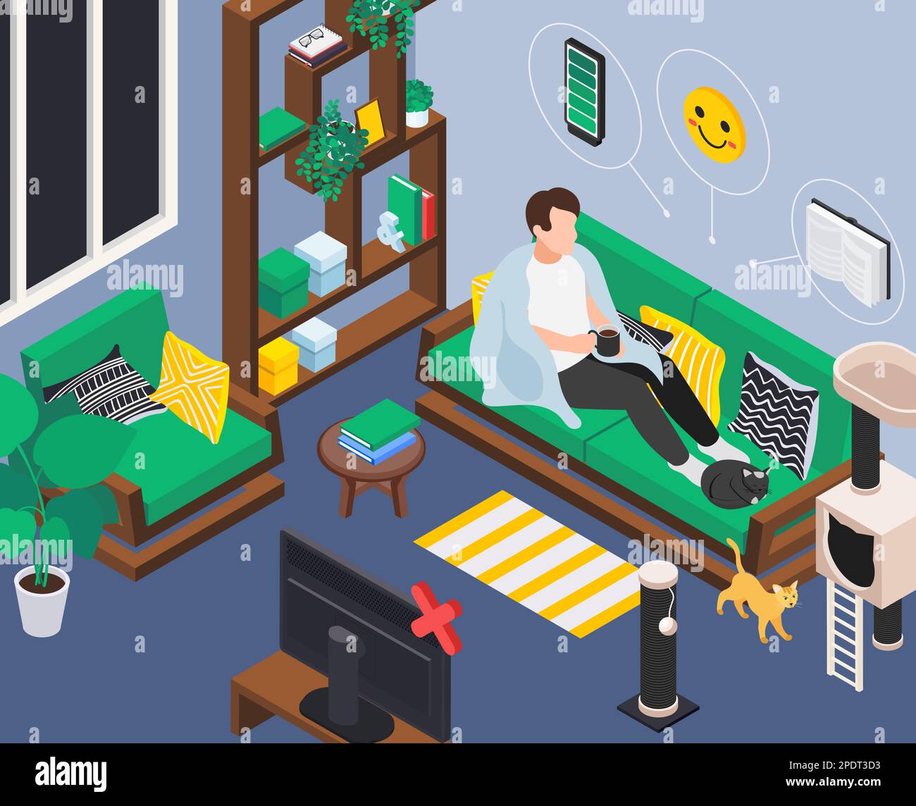 Mental scenery Stock Vector Images - Alamy