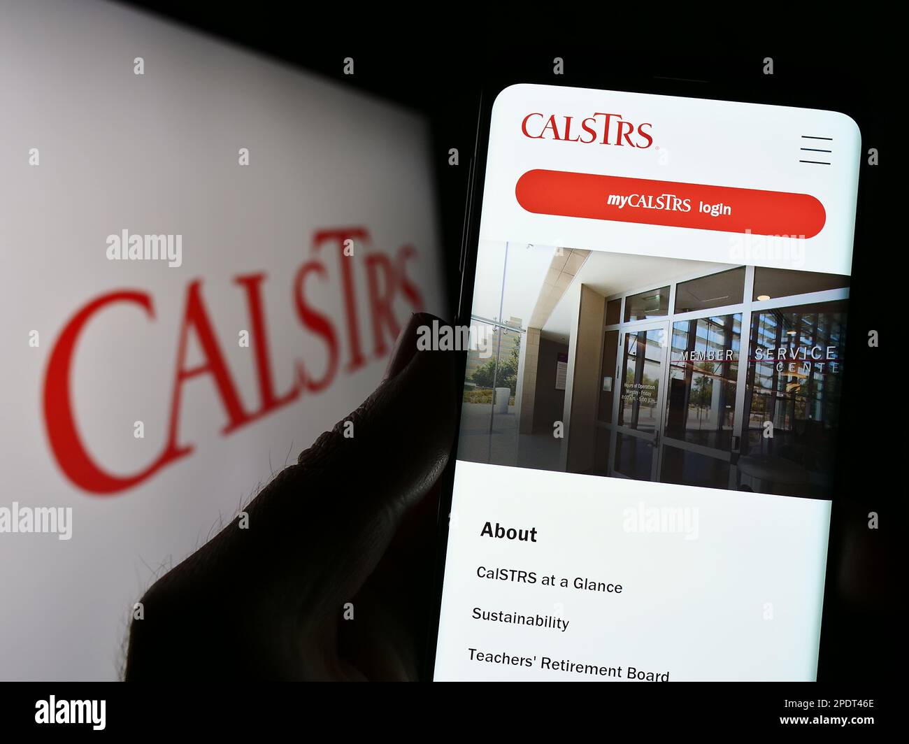 Calstrs logo hi-res stock photography and images - Alamy