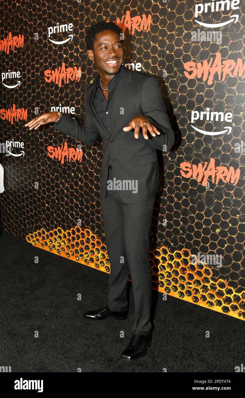 Los Angeles, Ca. 14th Mar, 2023. Damson Idris at the LA premiere of ...