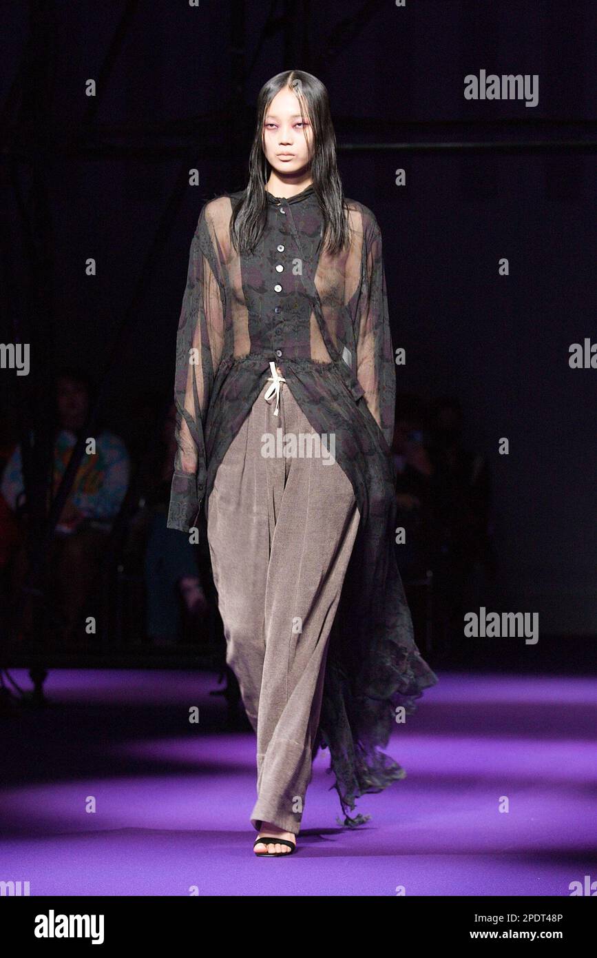 Tokyo, Japan. 15th Mar, 2023. Runway model, March 15, 2023 - Founder ...