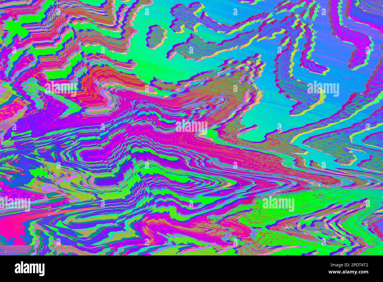 Neon Rainbow Stripes