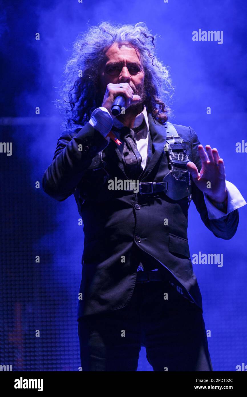 Wayne Coyne of the Flaming Lips, on stage during the 40th Anniversary ...