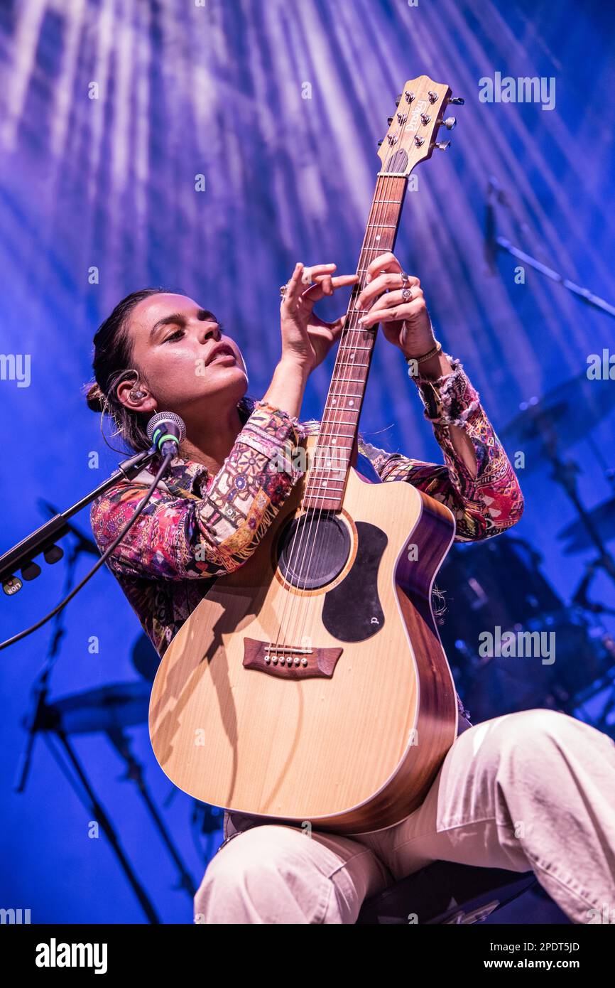 Barcelona, Spain. 2023.03.14. Steph Strings singer and guitarrist ...