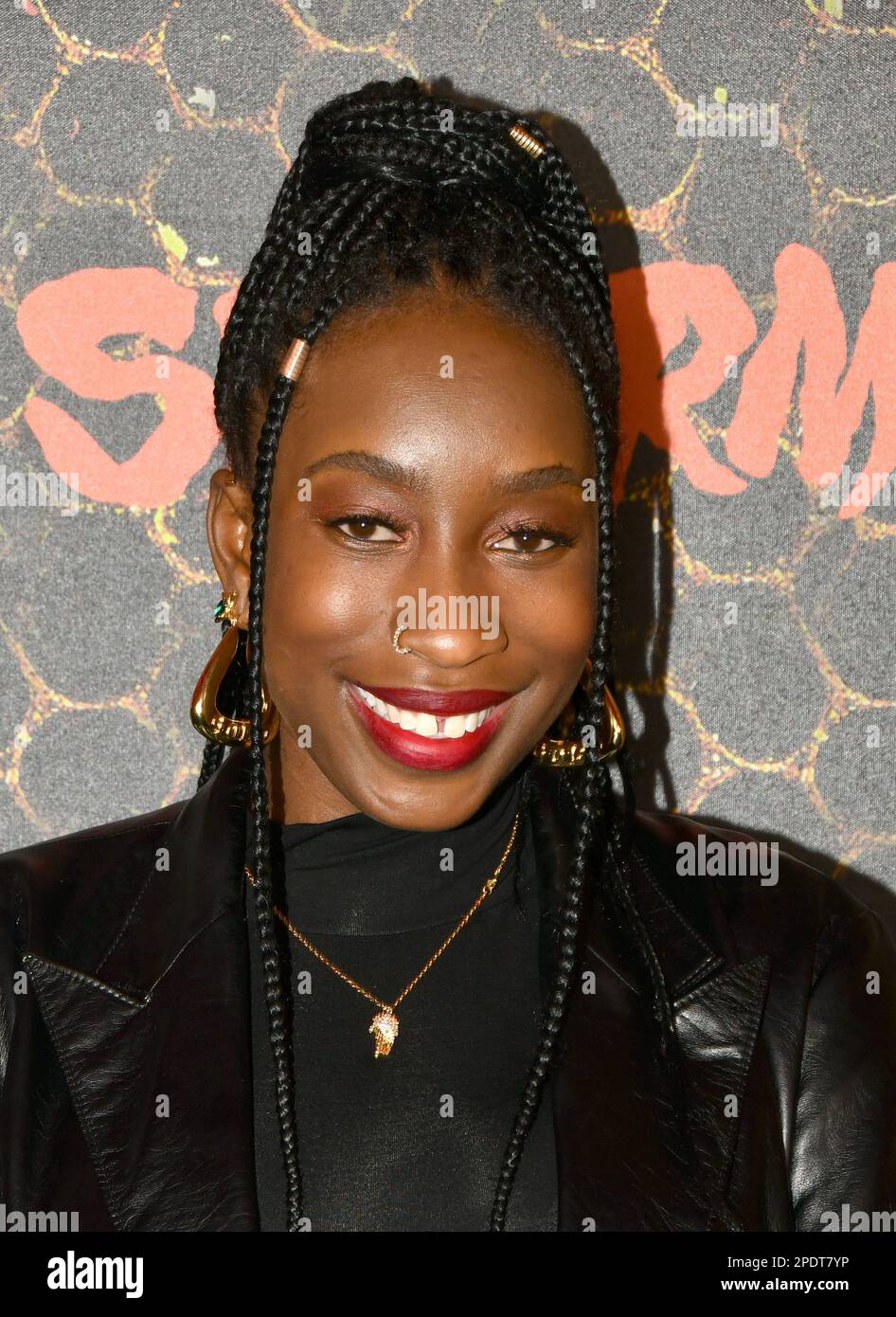 Los Angeles, Ca. 14th Mar, 2023. Adamma Ebo at the LA premiere of Swarm ...
