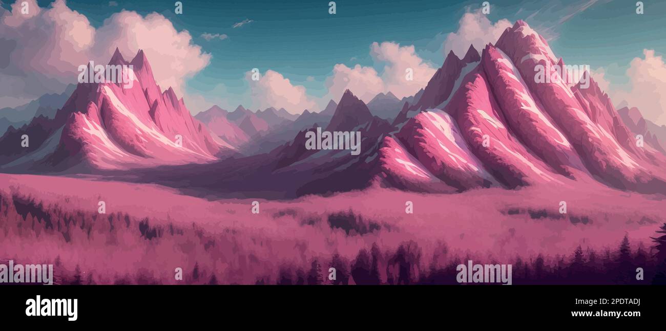 Map of hillside Stock Vector Images - Alamy