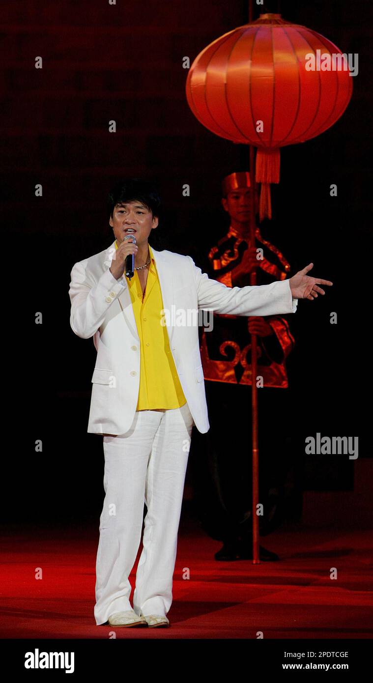 Hong Kong Emil Chau performs in Hong Kong's Disneyland Park Sunday ...