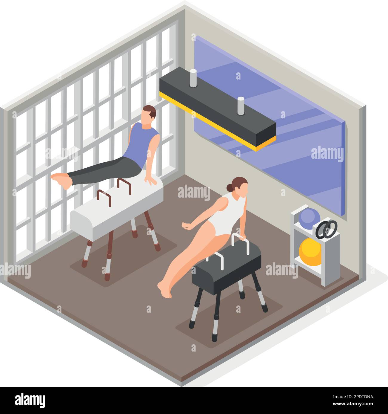 Individual practice Stock Vector Images - Alamy
