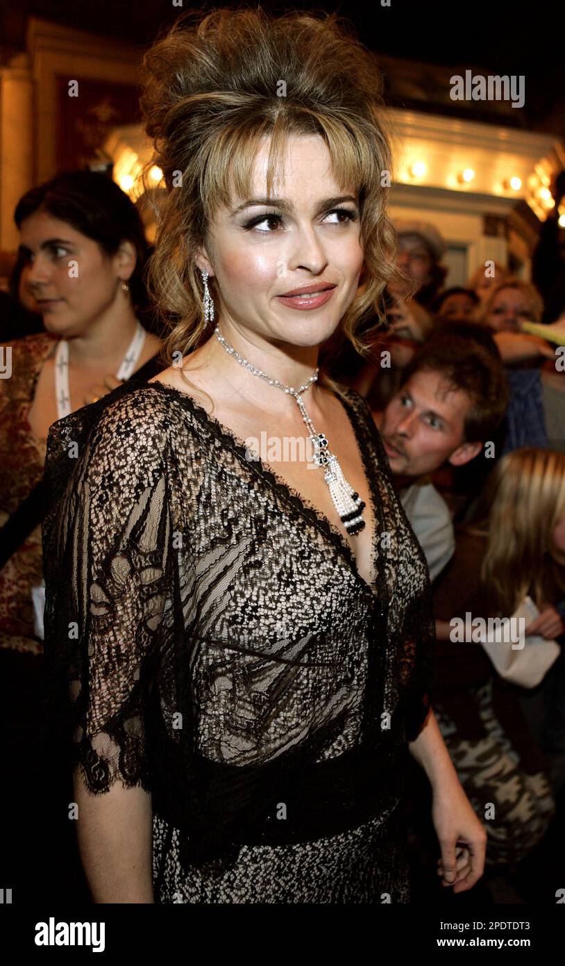 Helena Bonham Carter arrives at the screening of "Tim Burton's Corpse ...