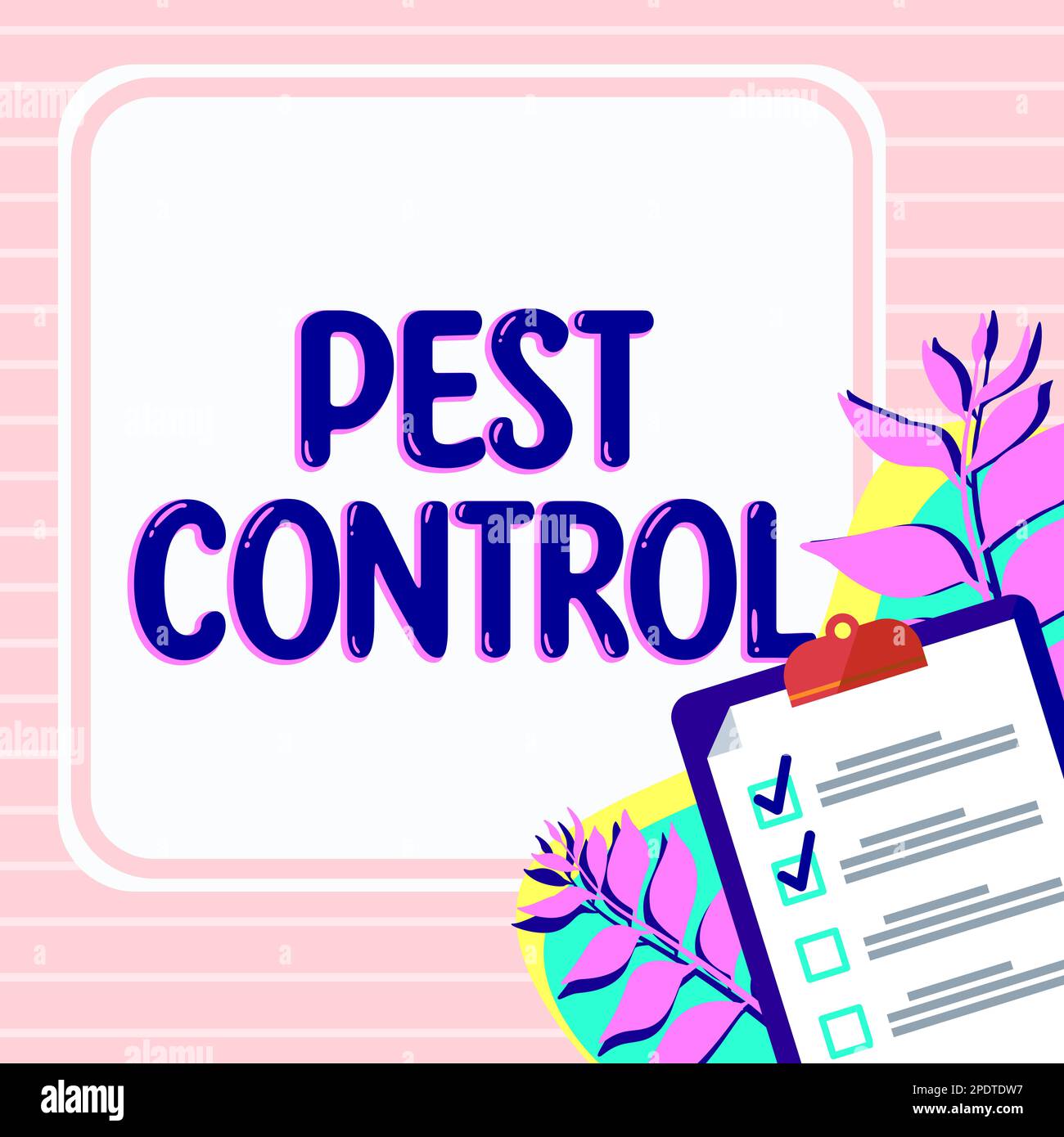 Hand writing sign Pest Control. Business idea Killing destructive ...